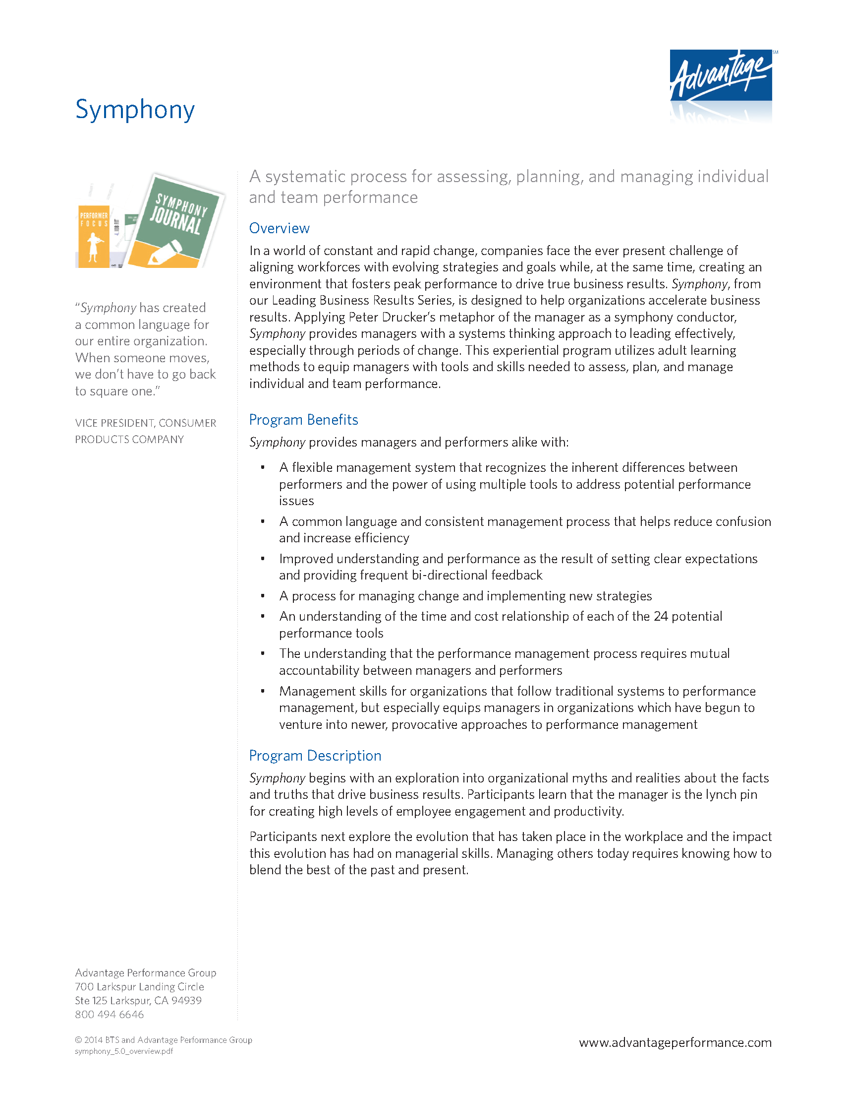 Helping Leaders Lead – Orchestrate the Exceptional Team with Symphony