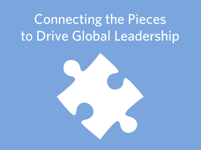 “The entire process has been a catalyst for greater global ...