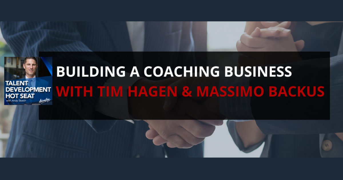 Building a coaching business with Tim Hagen & Massimo Backus