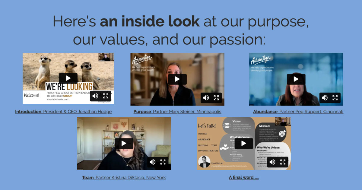 Advantage Performance Group – a behind-the-scenes look at our values ...