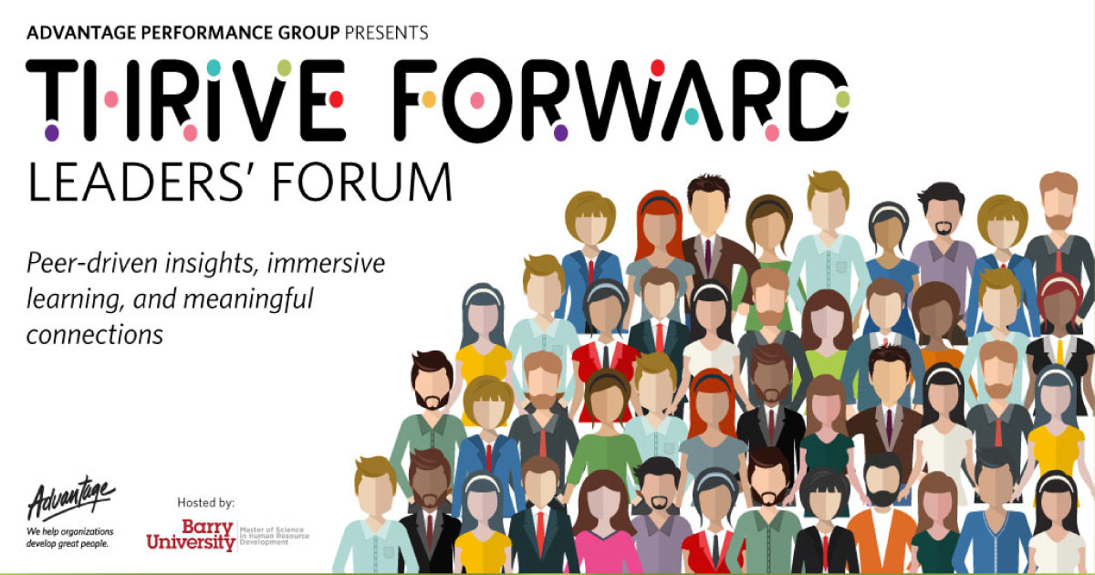 Join our Thrive Forward: Leaders’ Forum
