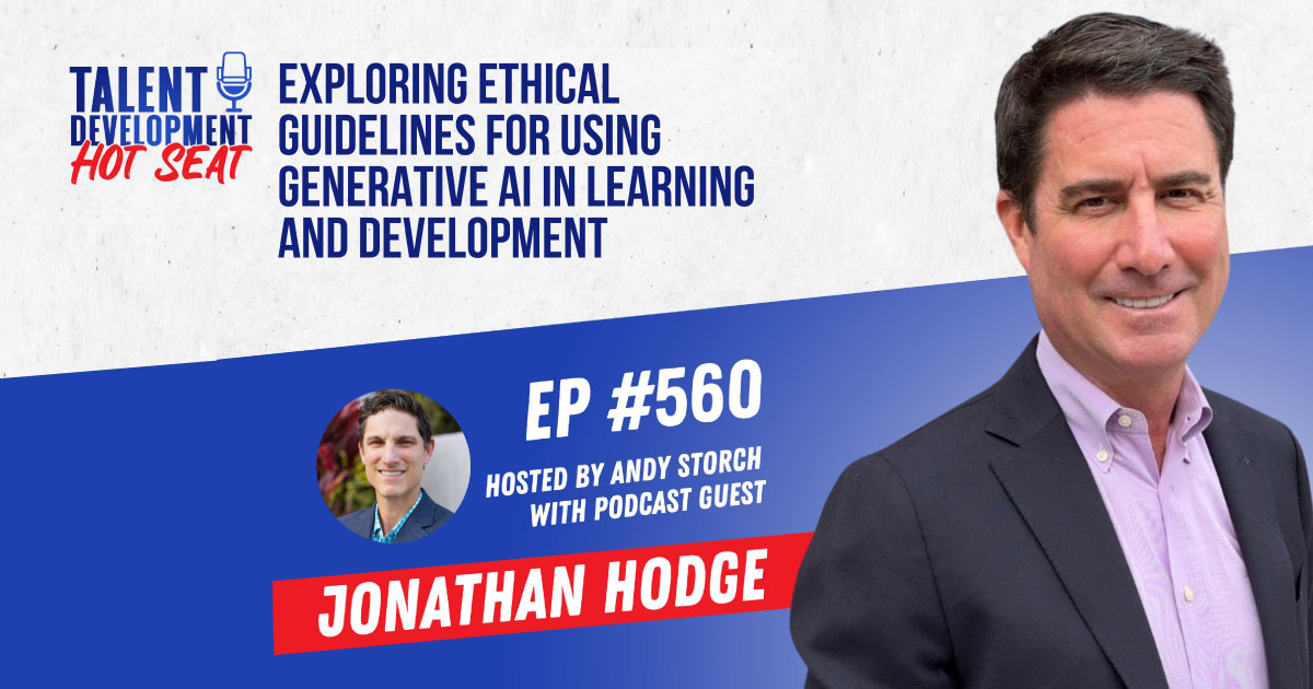 In the Hot Seat: Jonathan Hodge on ethical guidelines for generative AI